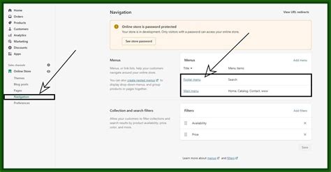 How To Create Menu In Shopify Codecrew Infotech