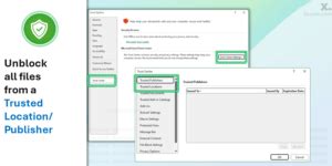 How To Unblock Macros In Excel A Step By Step Guide Excel