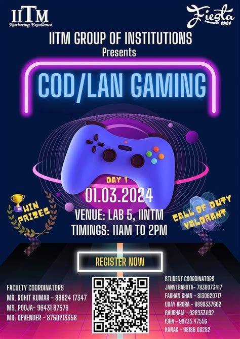 Institute Of Information Technology And Management On Linkedin 🎮 Calling All Gamers 🎮 Gear Up