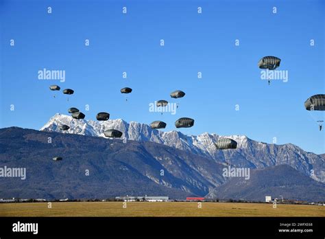 U S Army Paratroopers Assigned To The Brigade Support Battalion 173rd Airborne Brigade