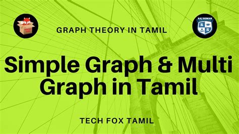 Simple Graph And Multi Graph Easily Explained Tamil Graph Theory Lessons Tech Fox Tamil Youtube