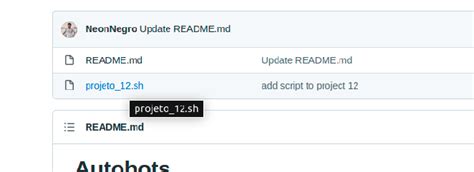GitHub NeonNegro Autobots Collection Of Shell Sripts To Start Driven Projects