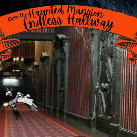 Wallpaper Peel And Stick Haunted Mansion Endless Hallway Etsy