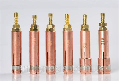 Цанги для зажима шпилек для конденсаторной сварки M3 - M10 (ID ...