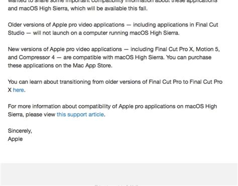 apple please create an xml utility to provide access to old final cut