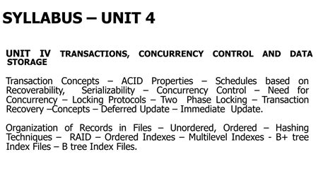 solution database management systemstransactions concurrency control
