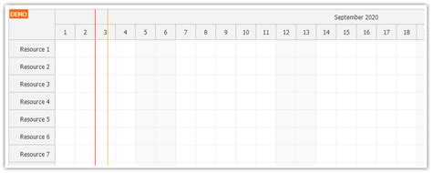 Javascript Scheduler Show Separators In The Time Header Daypilot Code