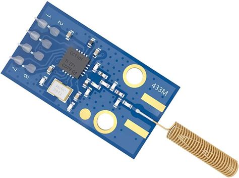 Ebyte E07 M1101d Th 433mhz Cc1101 Wireless Rf Module 500m Spi Smd Rf Transmitter And