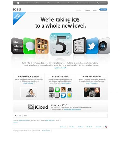 高仿apple网站页面。。。psd纯手工制作文件。。。 nicepsd 优质设计素材下载站