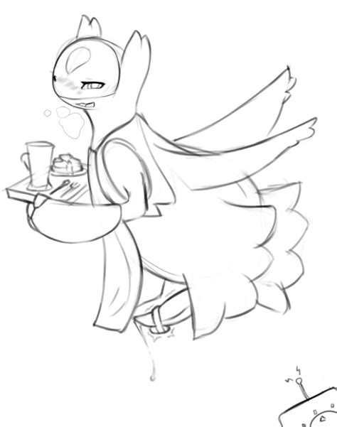 Rule 34 Apron Blush Bodily Fluids Breath Clothing Controller Cup