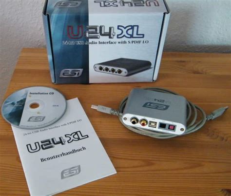 USB Soundkarte für den Laptop ESI U24 XL