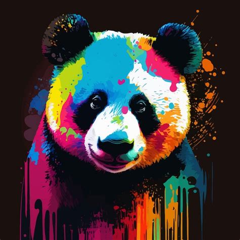 Colorful Panda Bear Images Free Download On Freepik