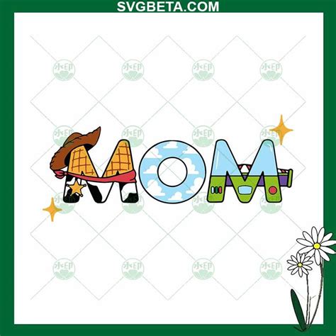 Toy Story Mom Svg Disney Toy Story Svg In 2022 Disney Toys Disney