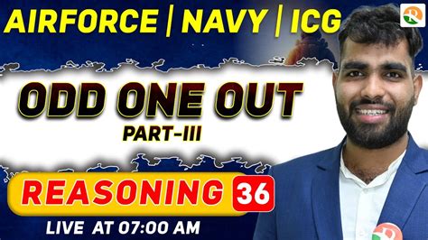 अटल Batch Odd One Out 3 Airforce Reasoning Classes 2024 Airforce Reasoning For Airforce