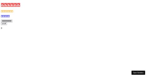 React Demo Codesandbox