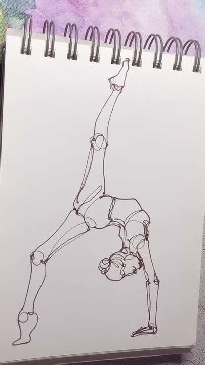 세로영상 그림 실력이 숙숙 느는 컨투어 드로잉 끝까지 선을 떼지 않고 크로키 하는 방법 그림 Asmr 그라폴리오 예희 Youtube