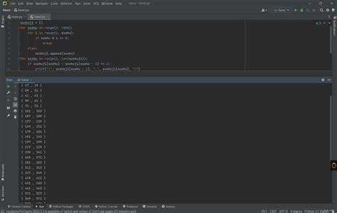 python中for循环and列表综合练习（求双素数） python用for循环求素数 csdn博客