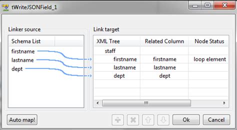 Setting Up The Twritejsonfield Talend Components For Jobs Help