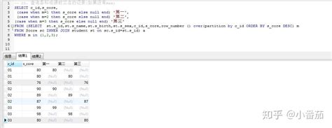 SQL面试必会 题 知乎
