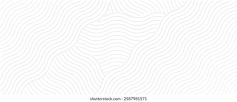 Abstract White Background Lines Wavy Line Stock Vector Royalty Free 2587981571 Shutterstock