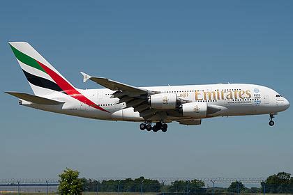 A6 Edm Emirates Airbus A380 861