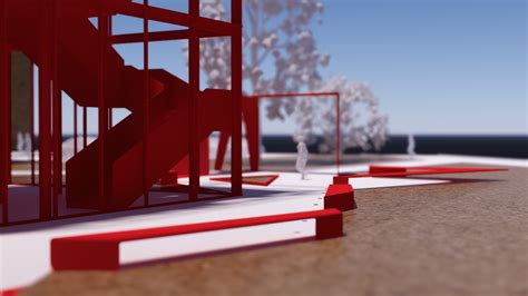 Maquette Render Architecture Render On Behance