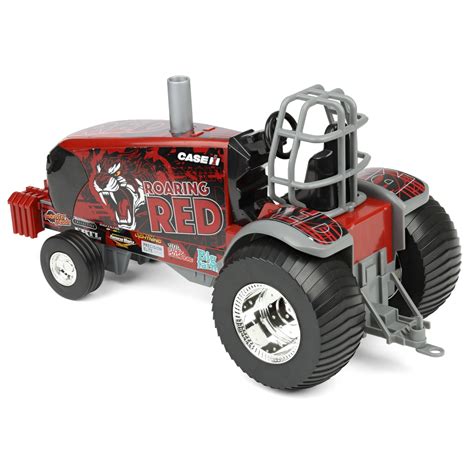 116 Case Ih Roaring Red Pulling Tractor Ertl Big Farm — Outback Toys