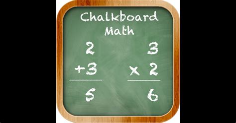 Chalkboard Math On The App Store