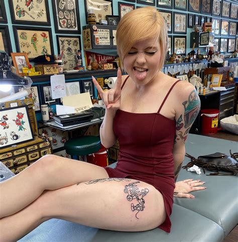 Kenzie Logan At Downtown Tattoo Las Vegas Porn Pic
