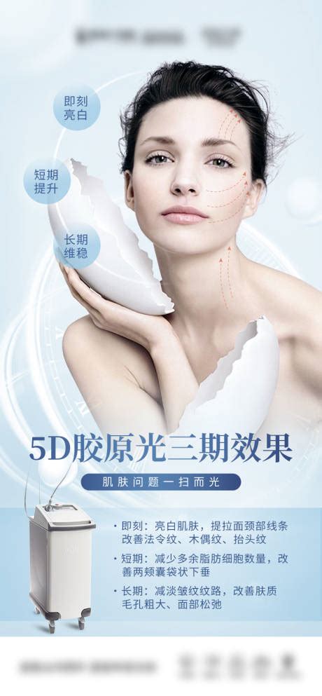 赛诺秀5d胶原光仪器海报psd广告设计素材海报模板免费下载 享设计