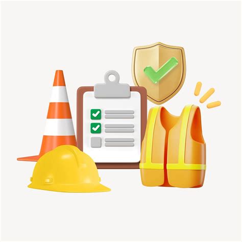 3d Safety Inspection Element Illustration Free Photo Illustration