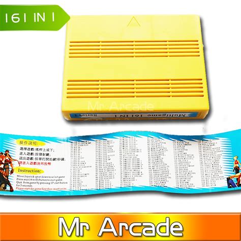 คอนโซลMVS in neo geo mvs in JAMMA multi game Cartridge pcb game board for game machine