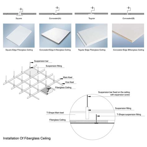 Kin Kei Fiberglass Ceiling Panel