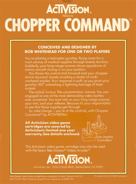 Chopper Command Images LaunchBox Games Database