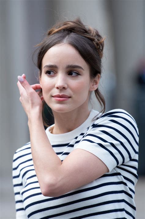 Alba Baptista At Miu Miu Womenswear Fall Winter 2023 2024 Show At Paris