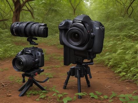 Premium Ai Image Dslr On Jangal Beautiful Background