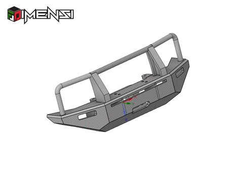 stl file mn82 arb bumper scale bumper 1 12 🌆 ・3d print object to
