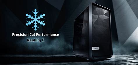 Fractal Design Meshify C Black ATX Mid Tower Computer Case Newegg Ca