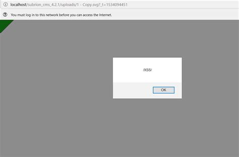 Xss Via Svg Fileupload Subrion Cms V 421 · Issue 777 · Intelliantssubrion · Github