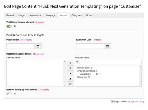 The Content Elements — Fluid Styled Content Main Documentation