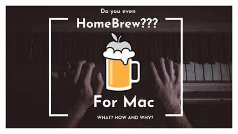 Homebrew For Mac Installation YouTube