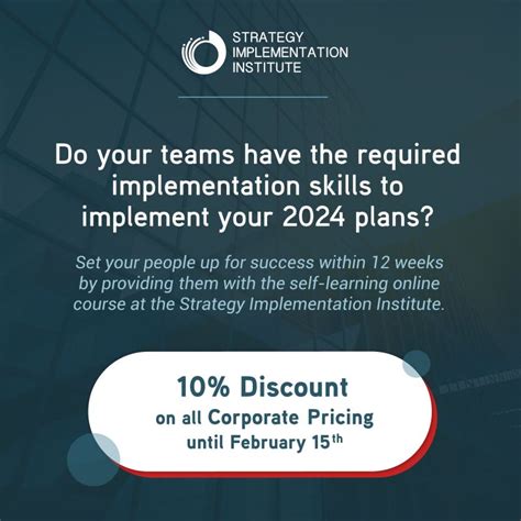 How To Implement 2024 Strategies With Strategy Implementation Institute Robin Speculand Posted