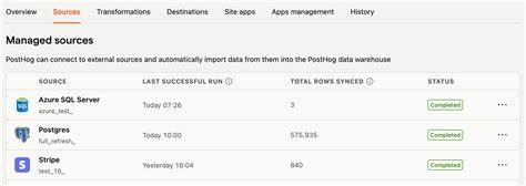 link a source docs posthog