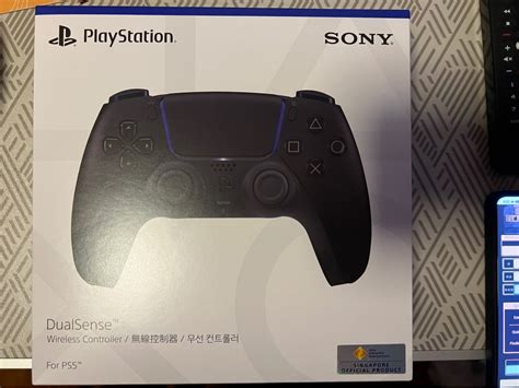Brand New Sony Ps5 Dualsense Controller Local Set Midnight Black Video Gaming Gaming