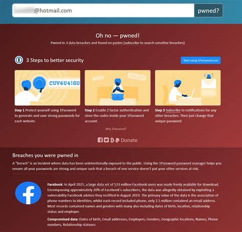 how to check if your info was exposed in the facebook data leak