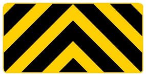 Chevron Signs From Dornbos Sign And Safety Inc