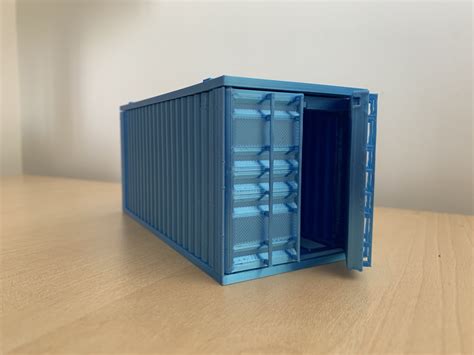 sea container v2 0 stackable 1 43 scale by geddy download free stl