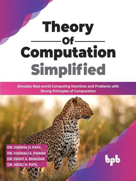 Theory Of Computation Simplified 9789355510648 Dr Varsha H Patil Dr Vaishali