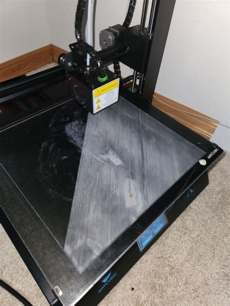 why does my first layer have blobs of filament on the top and is this a