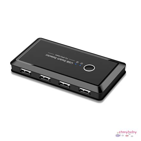 Usb Kvm Switch 3 0 2 0 Switcher 2 พอร์ตพีซีแชร์ 4 อุปกรณ์สวิตช์ [k 2] Shopee Thailand